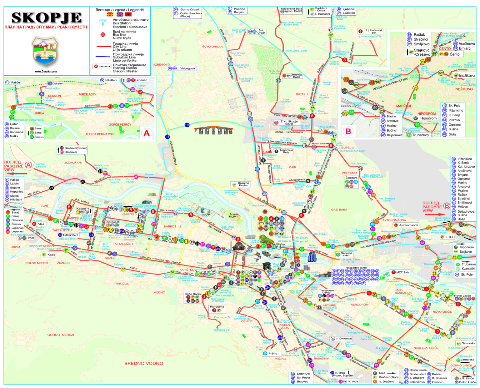 Complete Guide for Skopje Public Transportat in 2025 | Buses, Taxis ...